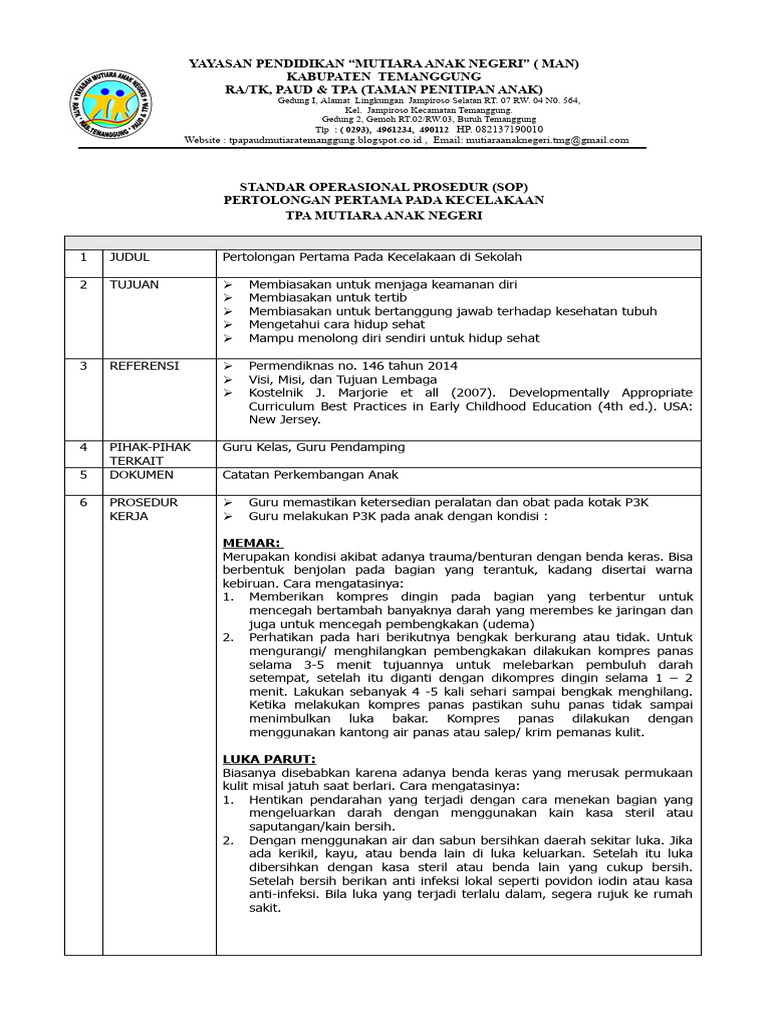 Sop P3K | PDF | Sains & Matematika