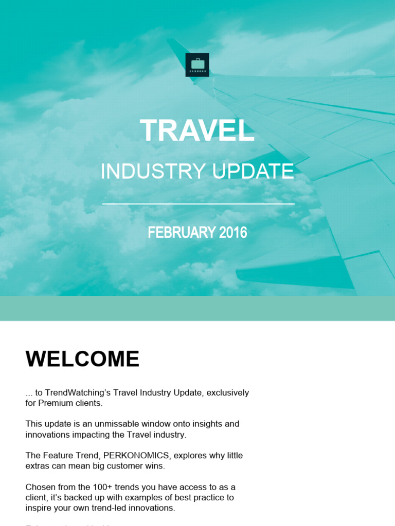 Industry Update Travel Tourism February 2016 | PDF | Hotel | Tourism
