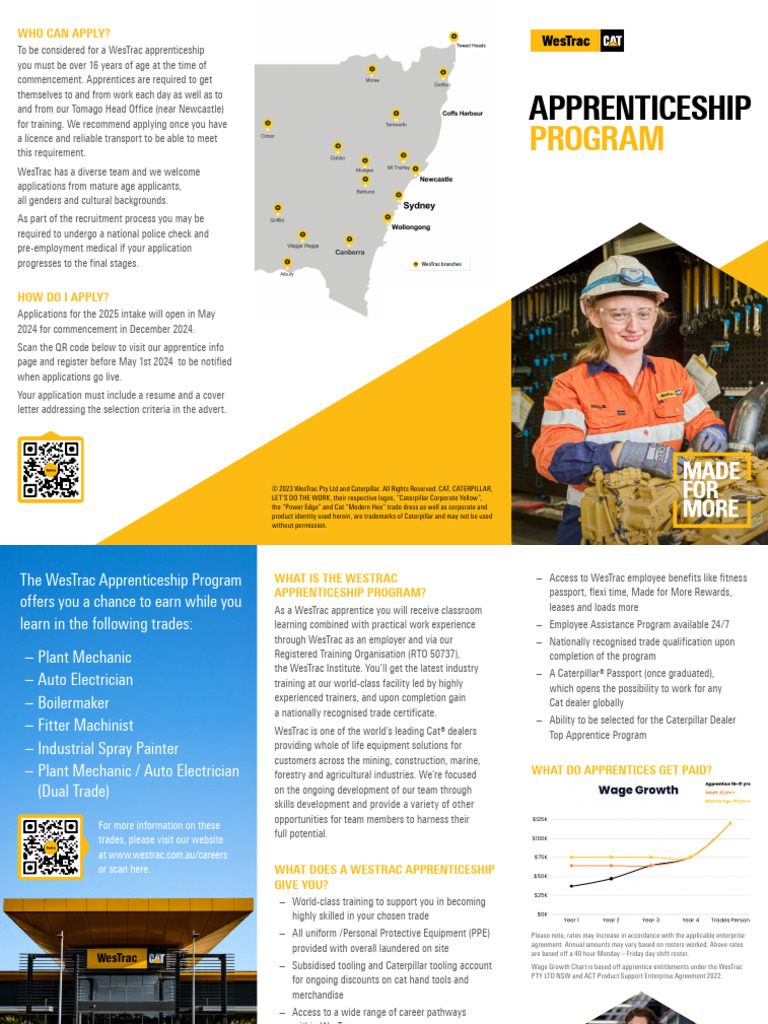 Brochure - 2025 Intake | PDF | Apprenticeship | Electrician