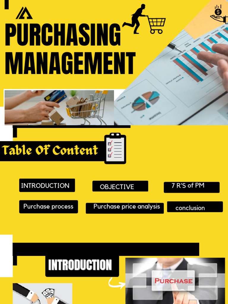 Purchase Management-1 | PDF | Supply Chain | Business Economics