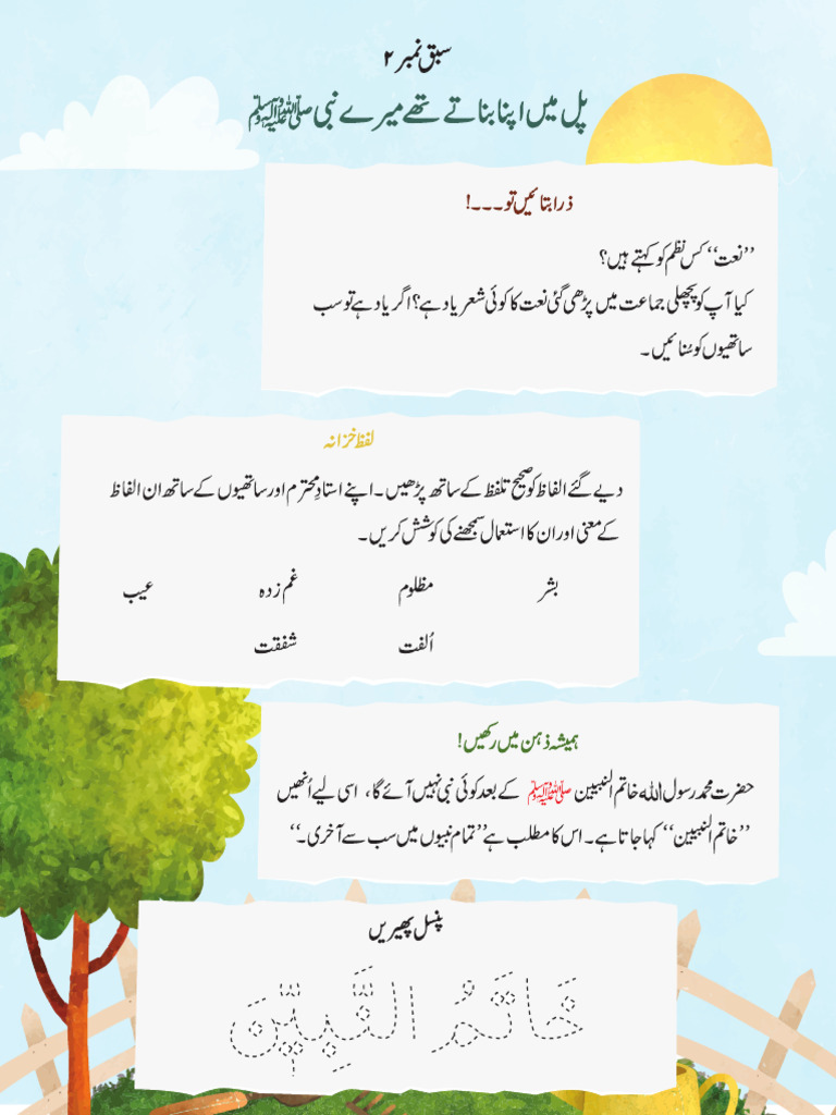 CHP 2 Naat | PDF