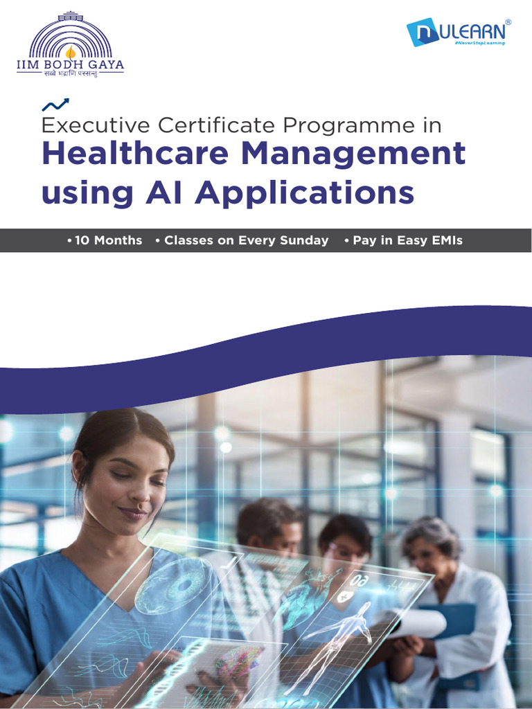 AI-Driven Healthcare Management Program | PDF | Artificial Intelligence | Intelligence (AI ...