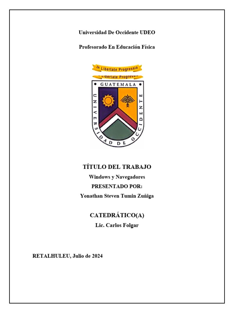 Investigacion UDEO Windows y Navegadores | PDF | Microsoft Windows ...