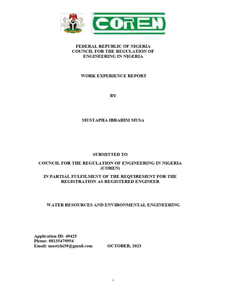 Technical Report For Coren Licensed - 071128 | PDF | Pipe (Fluid Conveyance) | Borehole