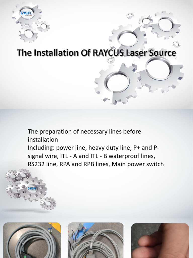 How to connect Raycus | PDF | Equipment | Computer Engineering