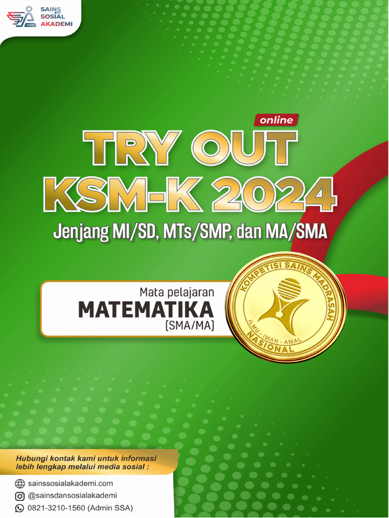 Naskah - Ma Matematika - Individu | PDF | Metode & Bahan Ajar