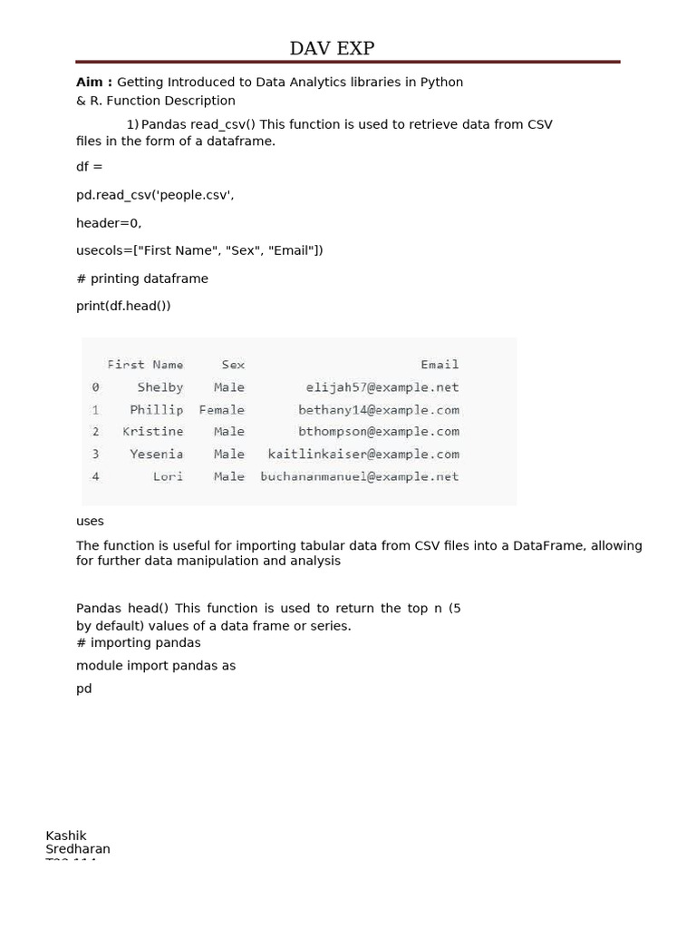 Data Analysis and Visulaization Experiment | PDF | Regression Analysis ...