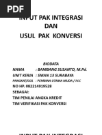 Tutorial Pengajuan PAK Melalui Ekinerja BKN | PDF