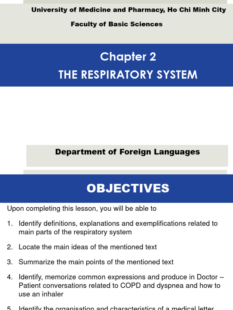 2017-09-08 - Chapter 2 - Respiratory System | PDF | Respiratory Tract ...