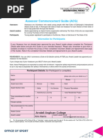 Writing Assessor Reports Full Sections | PDF | Volunteering | Social ...