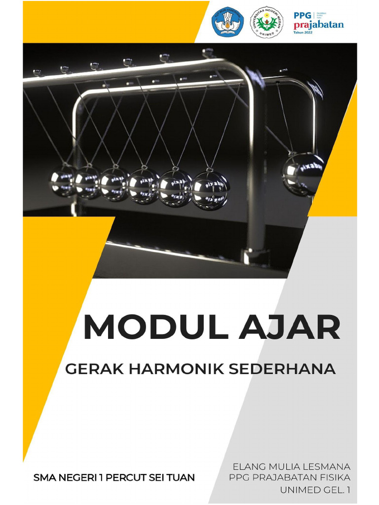 MODUL AJAR - Gerak Harmonik Sederhana - Elang Mulia Lesmana | PDF