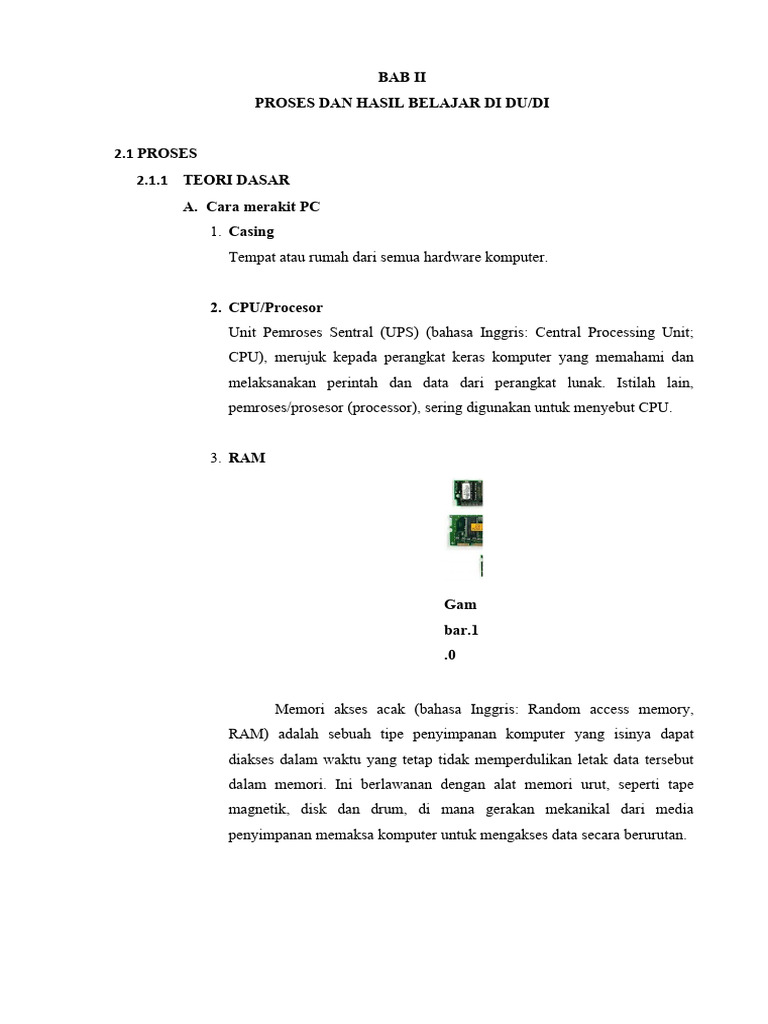 7 Bab Ii | PDF | Game & Aktivitas | Komputer