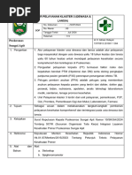 SOP ILP 002 PB 2024 Alur Pelayanan Pasien Kluster 2 | PDF | Sains ...