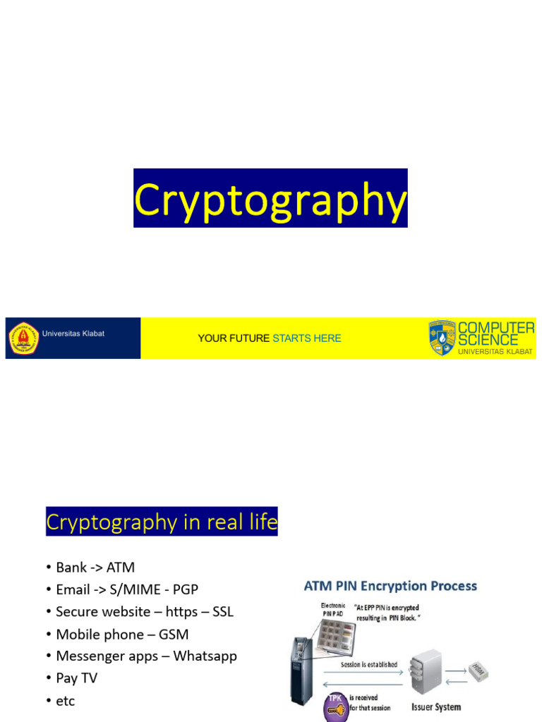 Cryptography | PDF