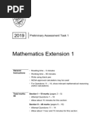 NESA - Mathematics - Extension - 1 - 11 - 12 - 2024 (S6) | PDF ...