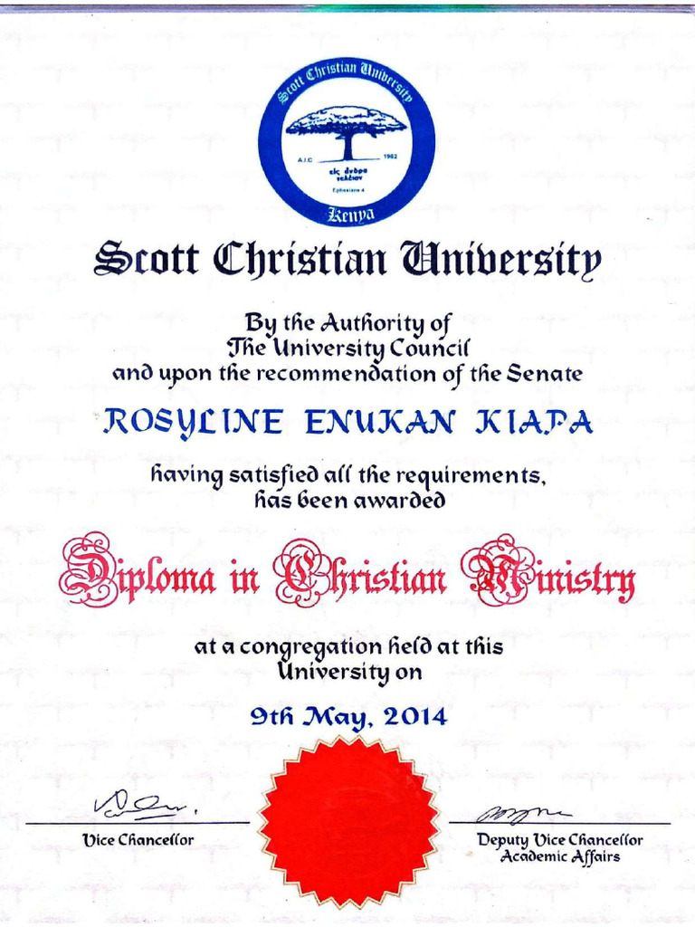 Diploma in Christian Ministry | PDF