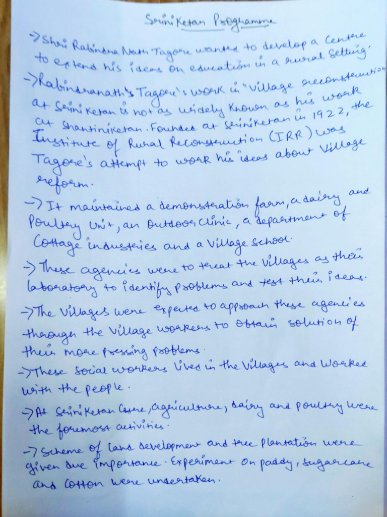 Unit - 2 Rural Development | PDF | Mahatma Gandhi