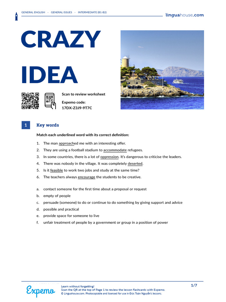 Crazy Idea British English Student Ver2 | PDF | Phrase | Verb