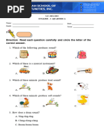 Grade 2 English Module 1 and 2 Final | PDF | Sound | Alphabet
