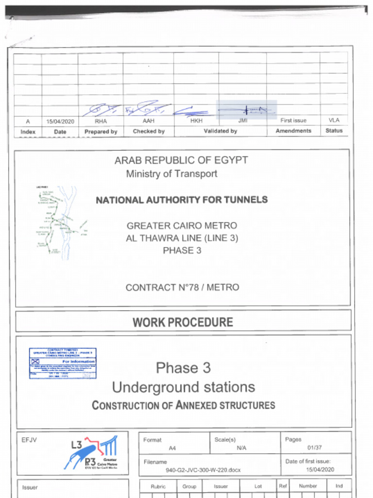 940-G2-Jvc-300-W-220-A - Phase 3 - Underground Stations - Construction ...