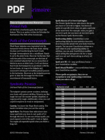 Pathfinder 2e Remaster Actions and Activites Cheat Sheet Light Mode ...