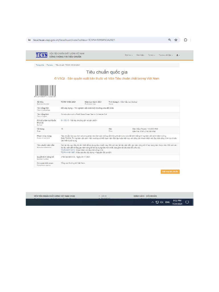 TCVN 10184-2021 (FVT Hien Truong) | PDF