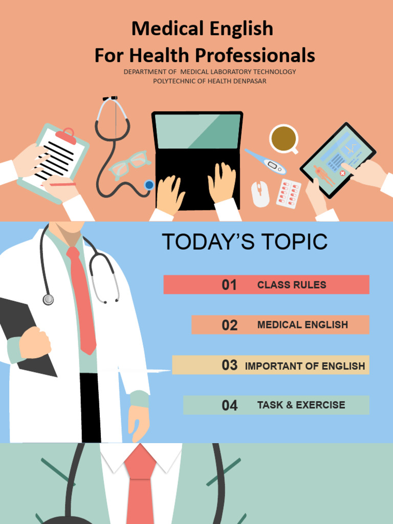 Medical English for Health Professionals | PDF | Patient | English Language