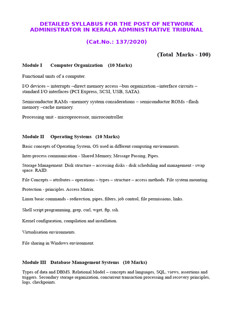 Network Administrator KAT | PDF | Computer Network | Firewall (Computing)