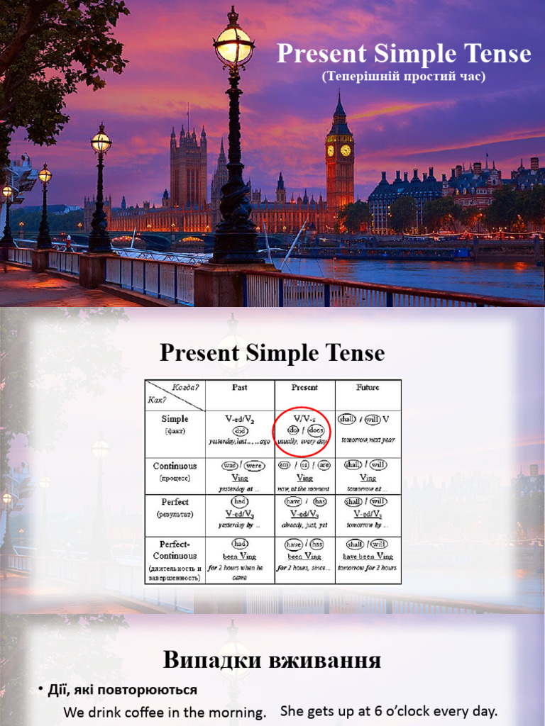 Present Simple Tense | PDF