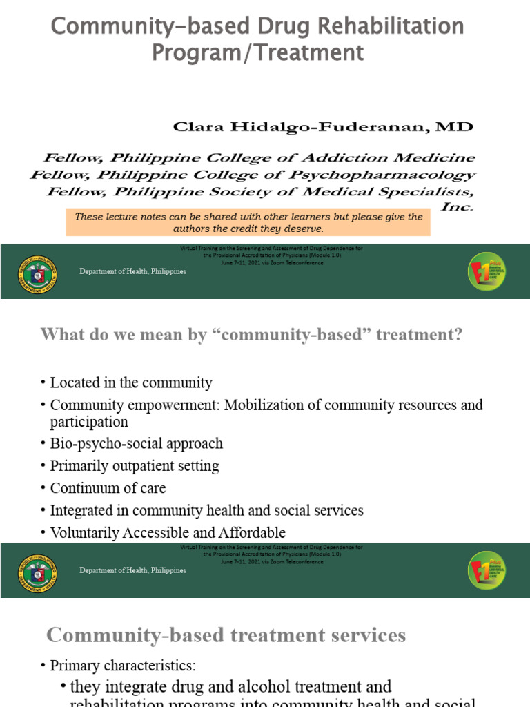 Mod 4 Session 1 CBDRP | PDF | Substance Dependence | Health Care