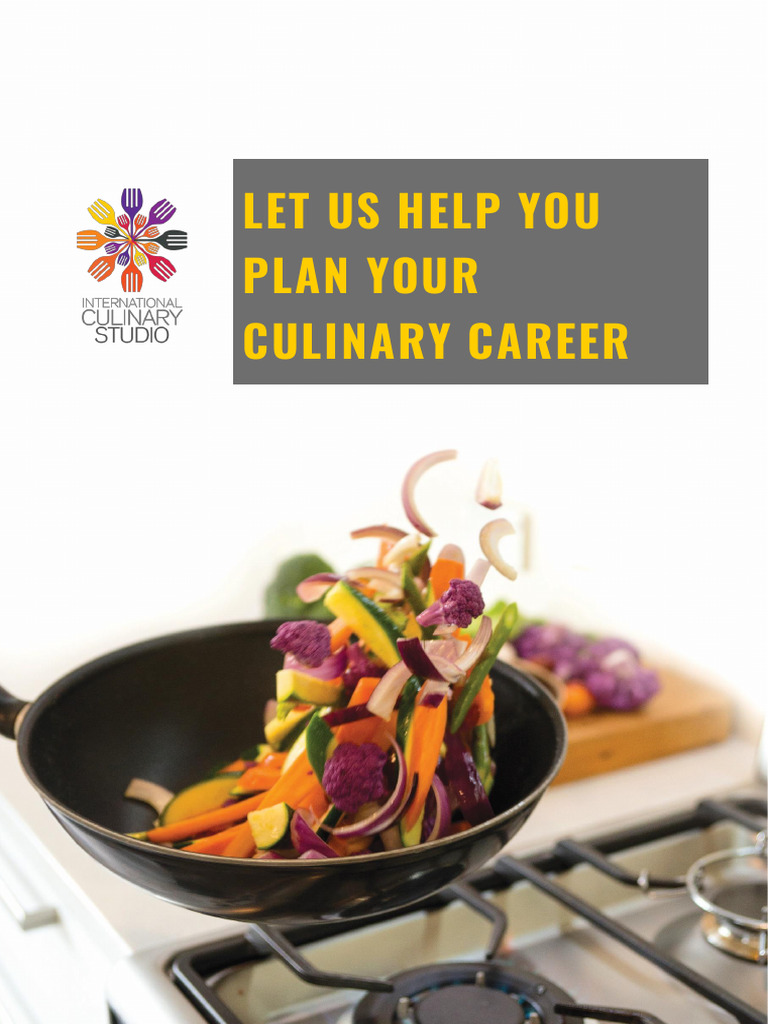 Let Us Help You Plan Your Culinary Career Workbook V2 | PDF | Chef ...