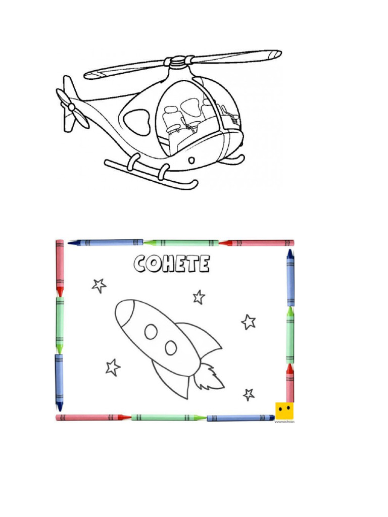 Dibujos Medios de Transportes | PDF