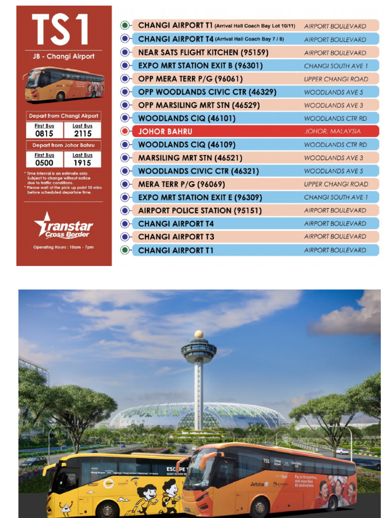 TS1 Schedule 2023 | PDF | Transport Infrastructure | Public Transport
