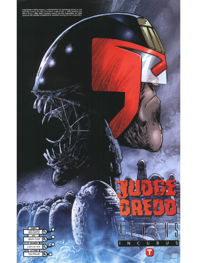 Judge Dredd Vs The Aliens | PDF