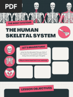 Grade 6 - Skeletal System | PDF | Vertebral Column | Skeleton