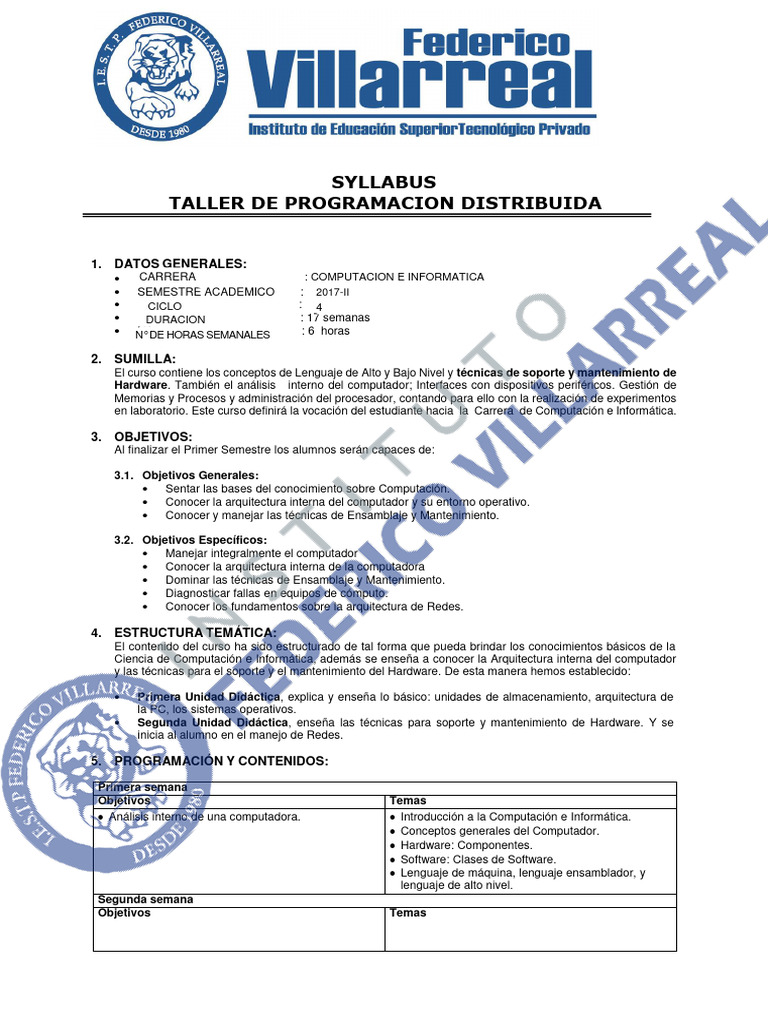 Taller de Programacion Distribuida_ Computacion e Informatica | PDF | Disco duro | Hardware de ...