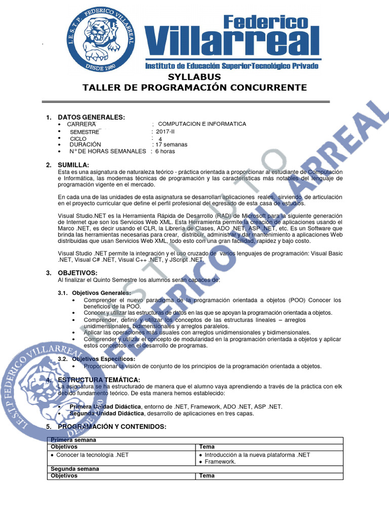 Taller de Programacion Concurrente - Computacion e Informatica | PDF | .NET Framework ...