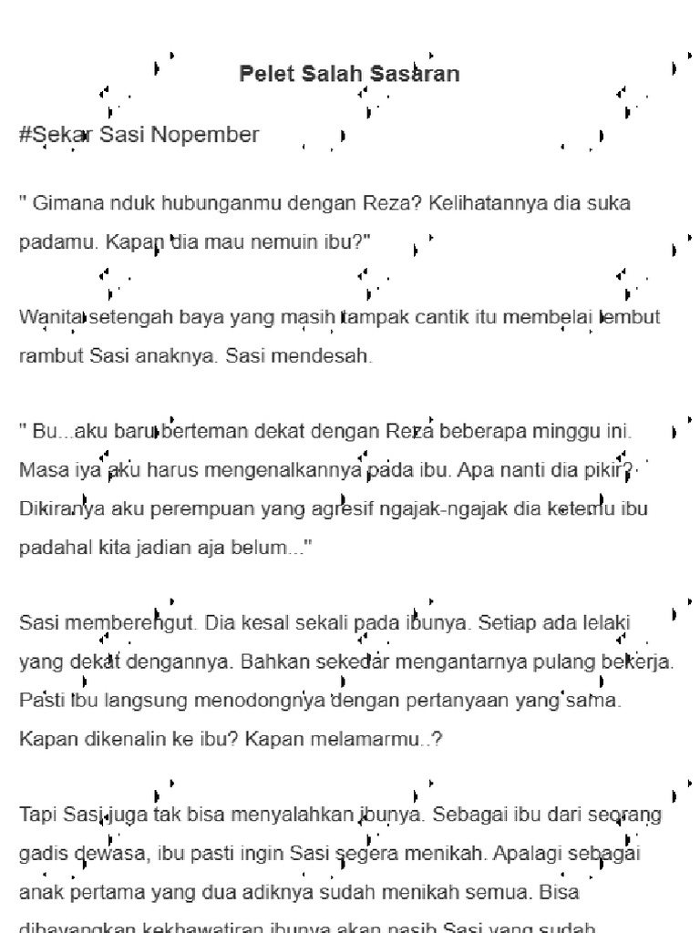 Pelet Salah Sasaran | PDF