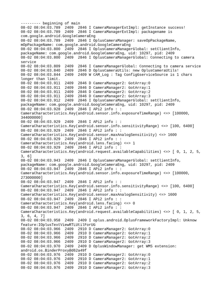 Logcat 1722560643679 | PDF | Computer Architecture | Operating System Families