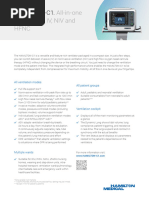 HAMILTON-T1 Ventilator Quick Guide | PDF | Breathing | Respiration