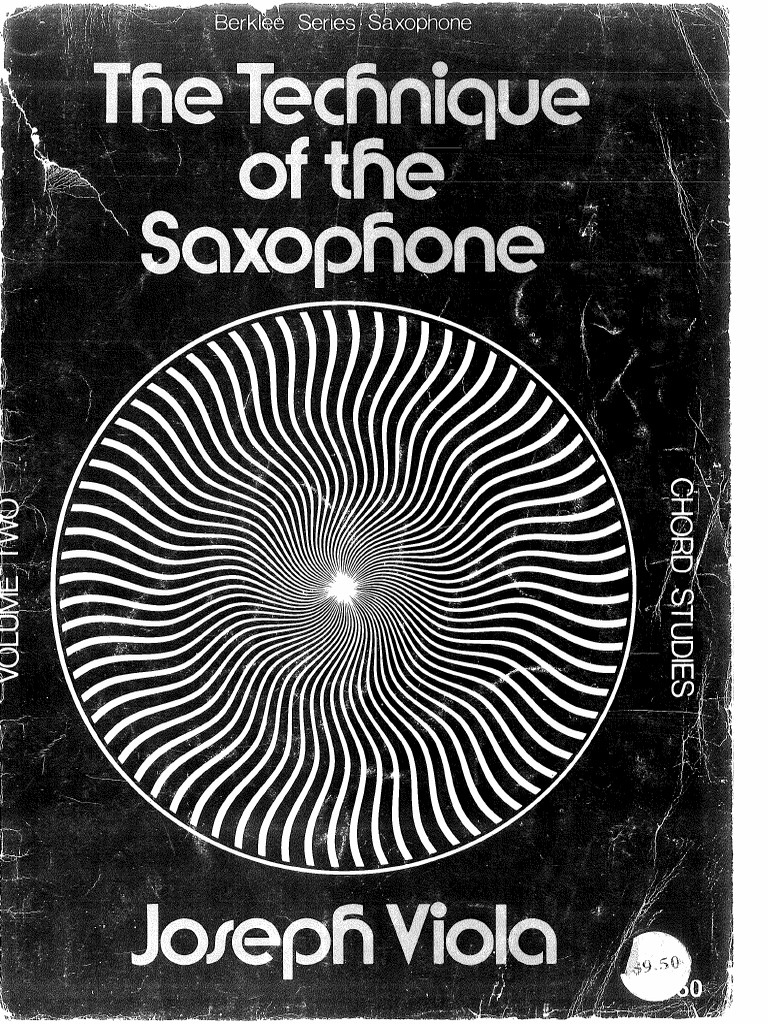 The Technique of The Saxophone - Joseph Viola | PDF