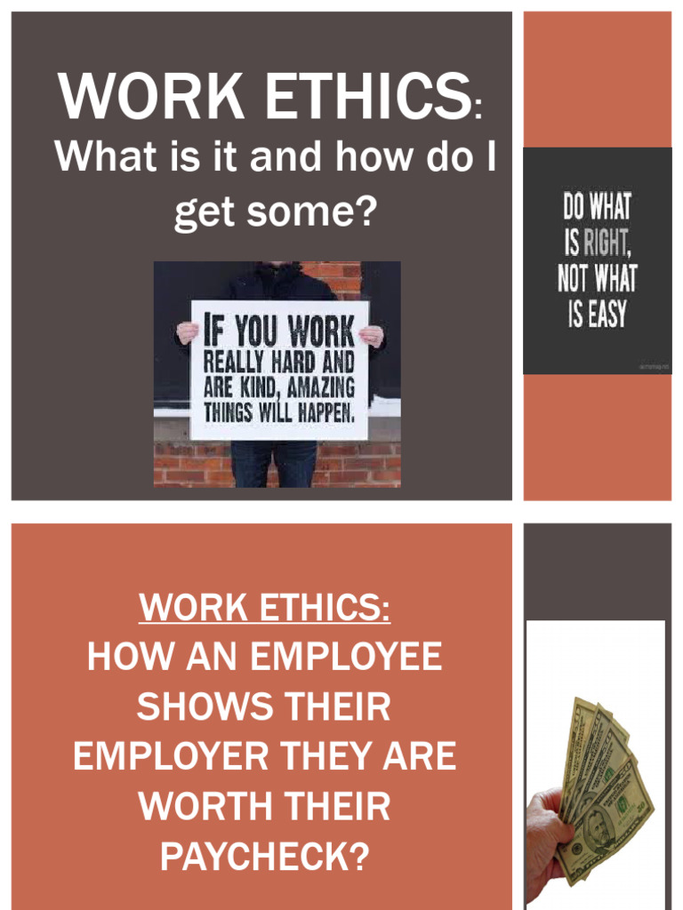 Work Ethics | PDF | Employment | Social Psychology
