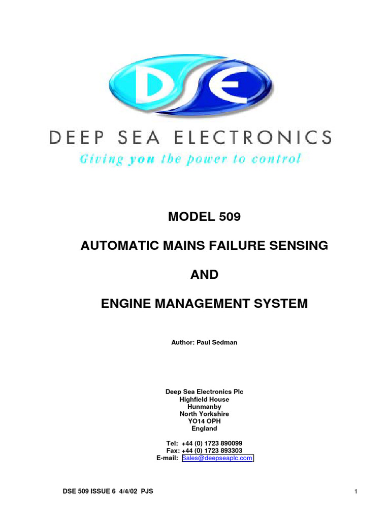 509MAN | PDF | Amplifier | Mains Electricity
