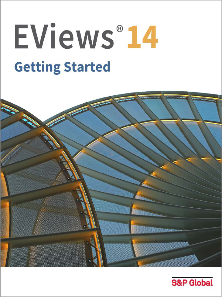 EViews 14 Getting Started | PDF | Installation (Computer Programs) | Databases