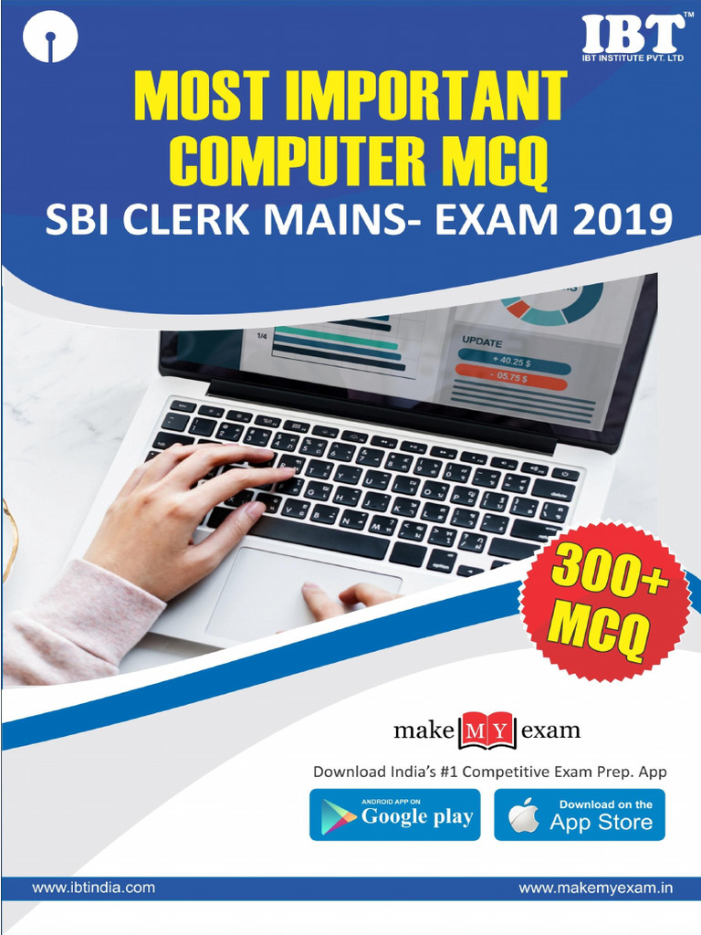 2409348compueter Capsul Sbi Clerk Mains 2019 | PDF | Operating System ...