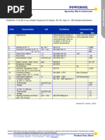 Hyvolt II Transformer Oil Properties | PDF | Physical Sciences | Materials