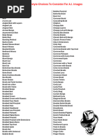 Words To Describe Hair | PDF | Hair | Afro