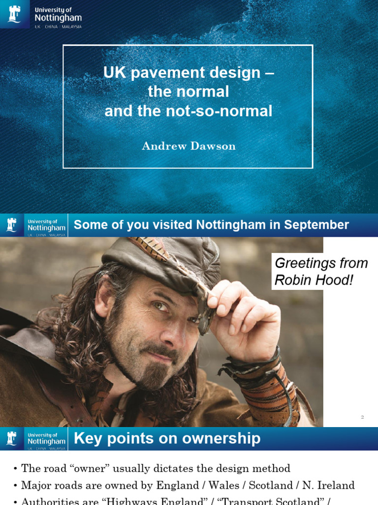 1 Andrew Dawson UK Pavement Design | PDF | Road Surface | Road