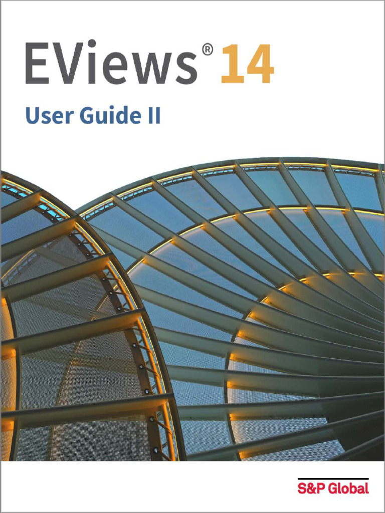 EViews 14 Users Guide II | PDF | Statistical Analysis | Teaching Mathematics