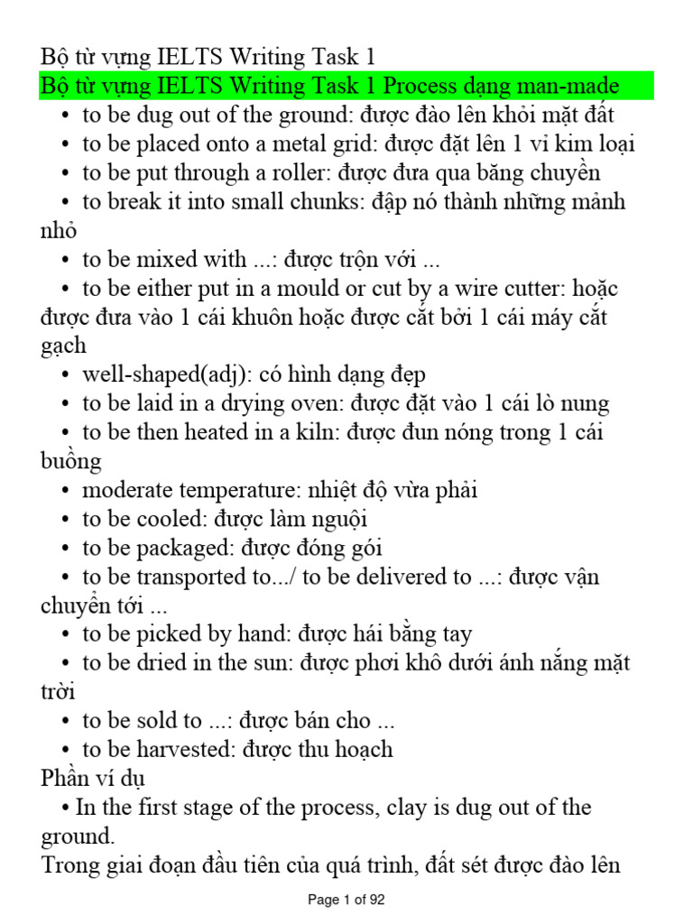 B T V NG IELTS | PDF